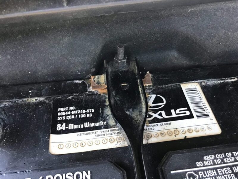 Replacing the Car Battery: 2nd Gen Lexus IS350 - The Track Ahead