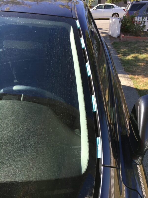 Windshield Molding Replacement: 2nd Gen Lexus IS350 - The Track Ahead