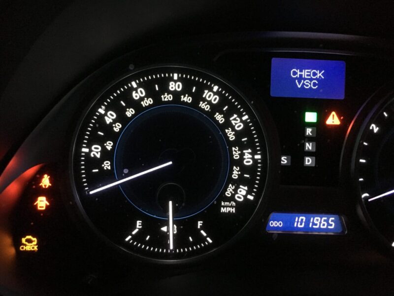 Check VSC and Check Engine Light On: 2nd Gen Lexus IS350 - The Track Ahead
