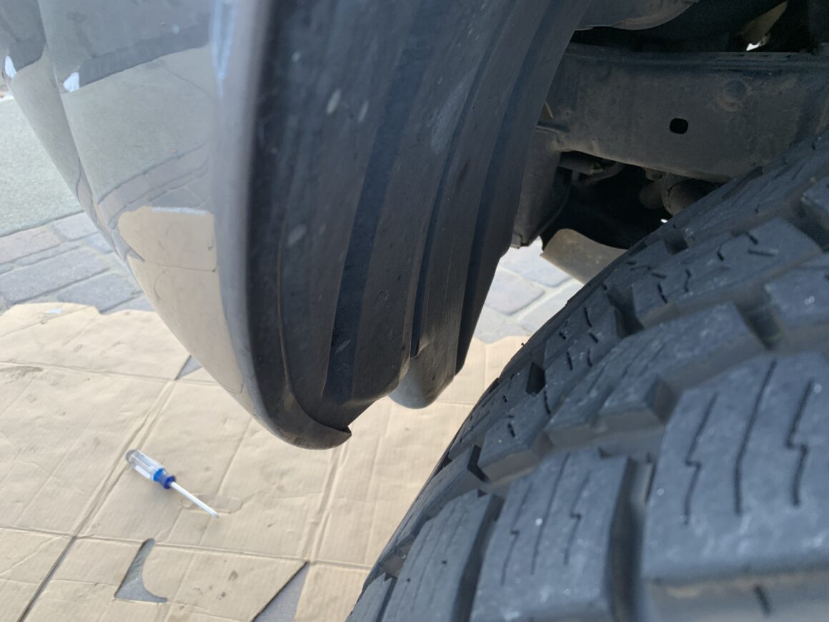 Fixing Tire Rub on Front Fender Liners: 4th Gen Toyota 4Runner - The ...