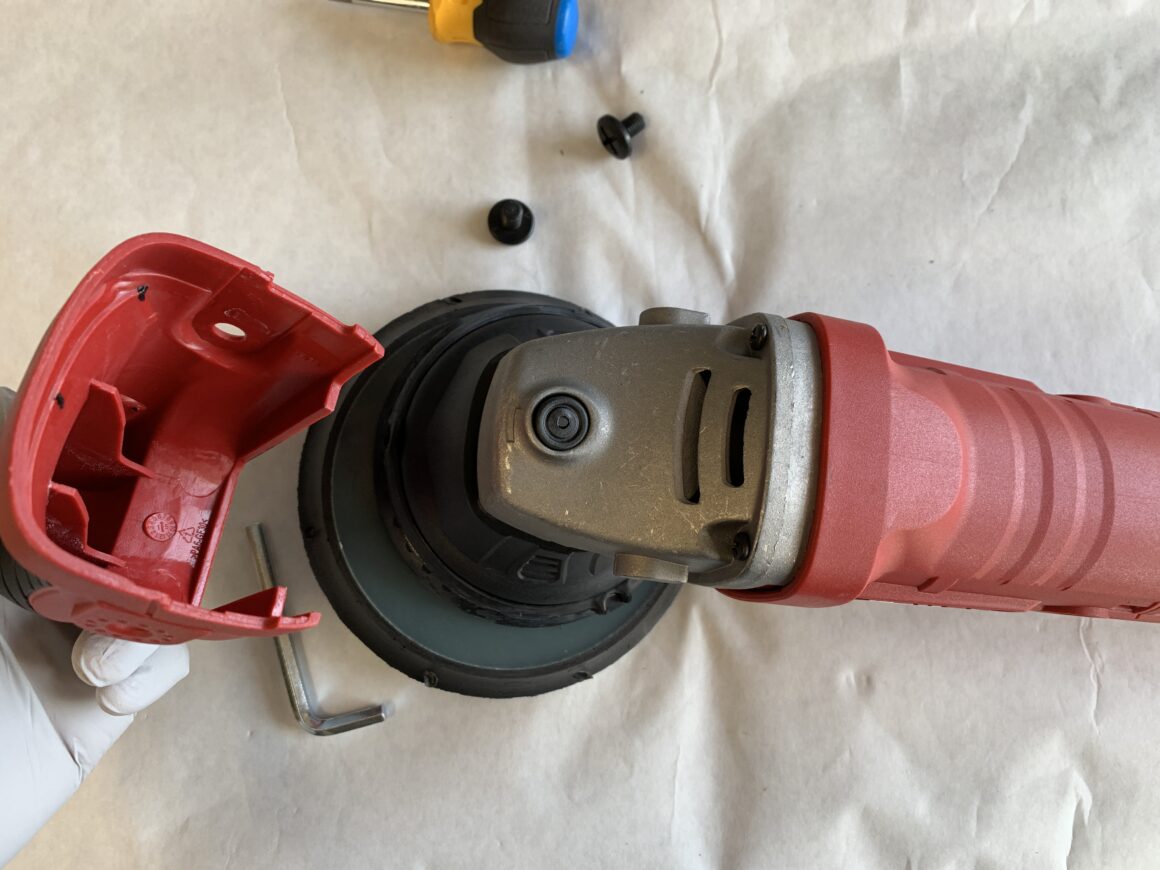 Bauer Long Throw Polisher Upgrade: 5-inch Backing Plate and Grease ...