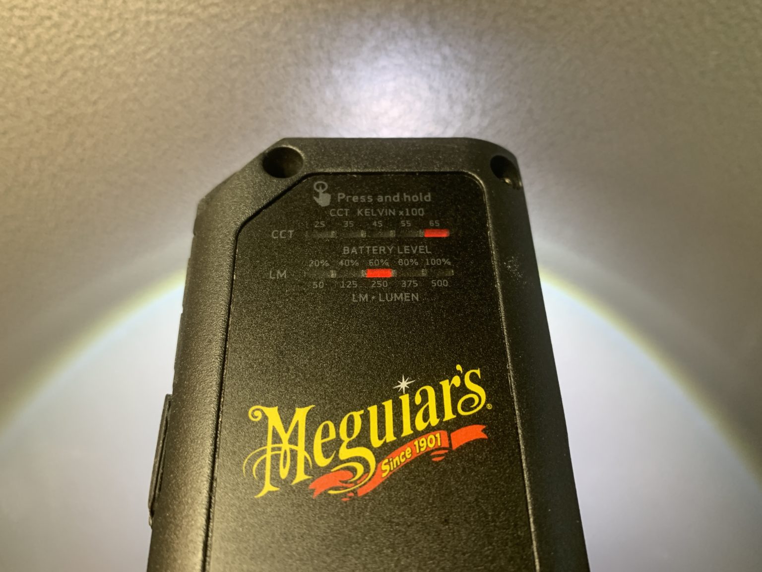 Meguiar's MT103 Sunlight 3+ Paint Inspection Light Review - The Track Ahead