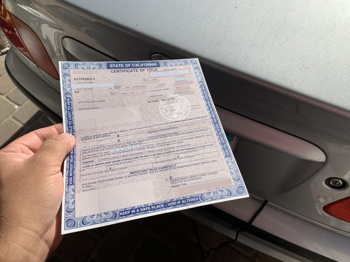 How to Sell (or Buy) a Car Without a Title - The Track Ahead