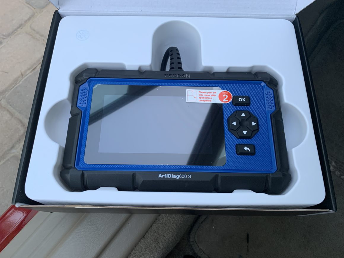 TOPDON AD600S Diagnostic Scan Tool Review - The Track Ahead