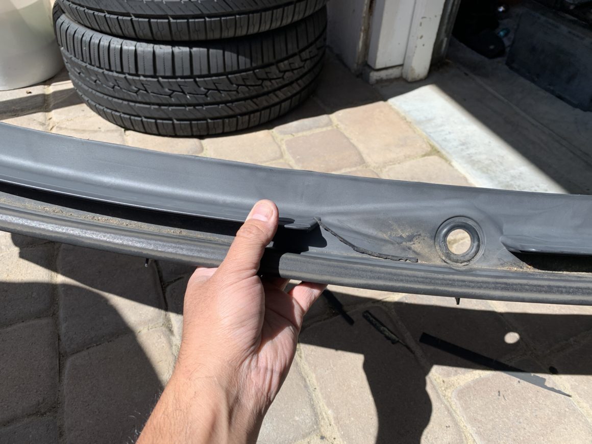 Replacing the Cracked Windshield Cowl: BMW E46 3-Series - The Track Ahead