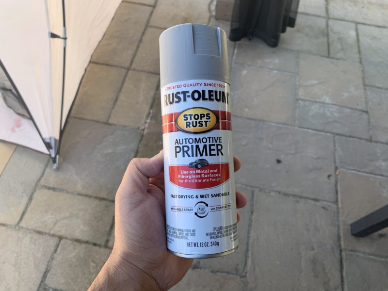 Rust-Oleum Automotive Primer Review - The Track Ahead