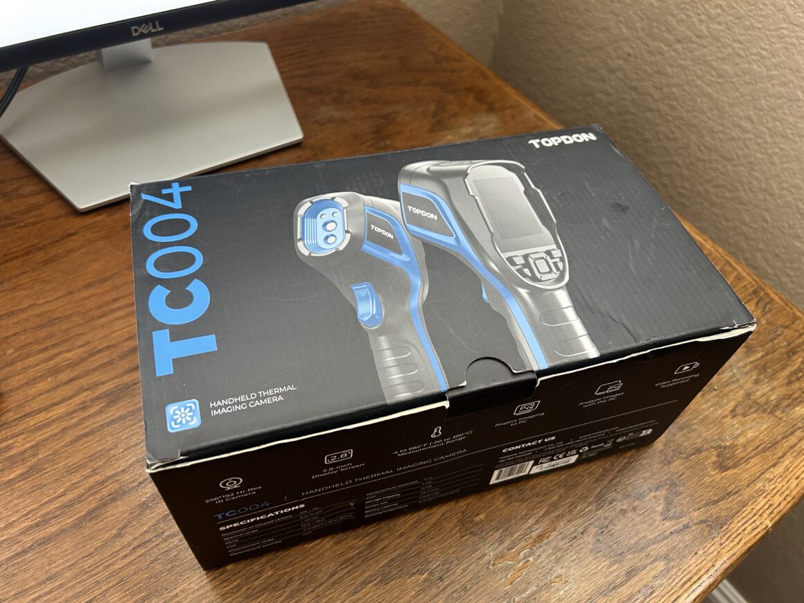 TOPDON TC004 Thermal Imaging Camera Review - The Track Ahead
