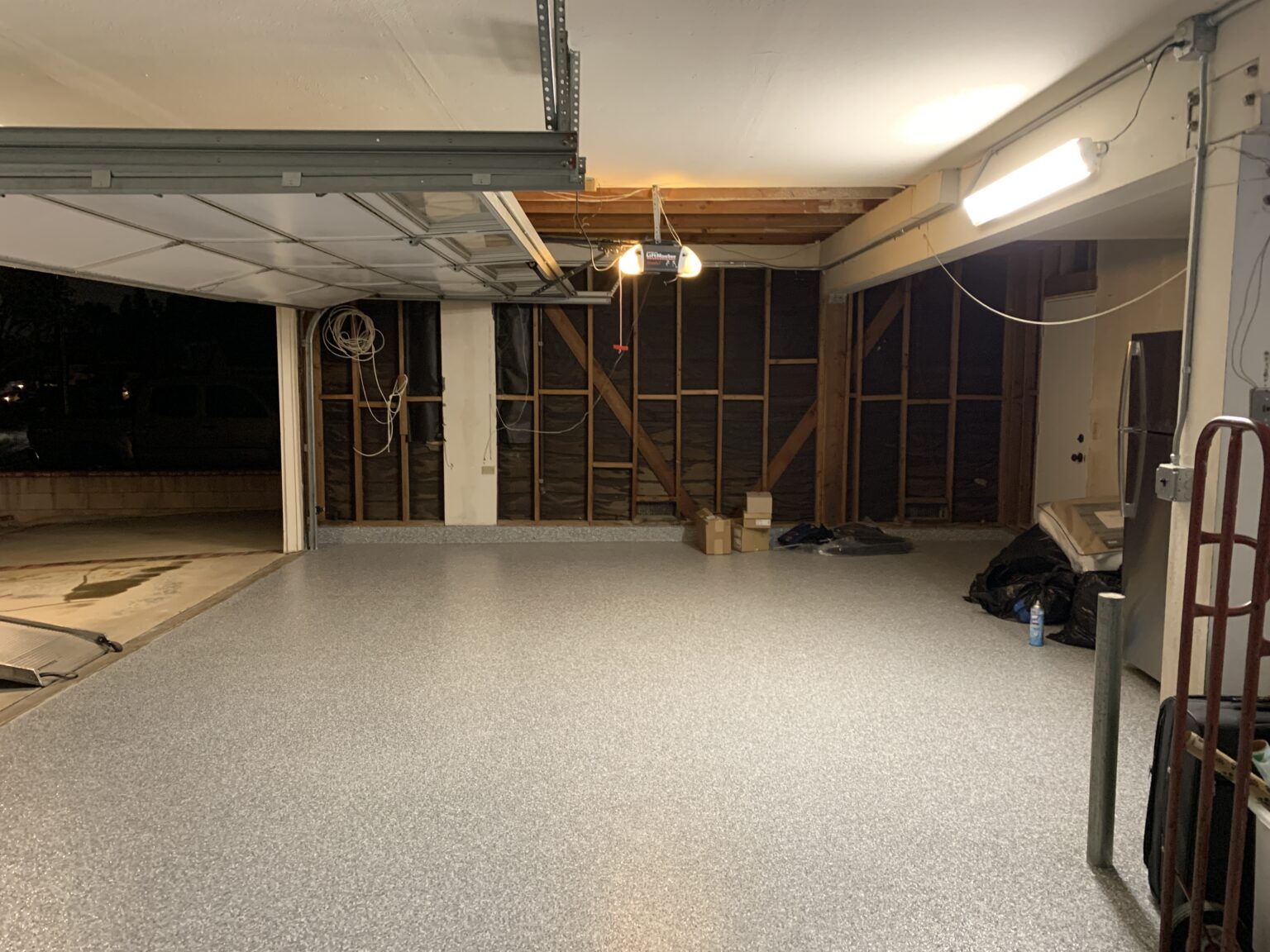 How to Prep and Paint Garage Walls - The Track Ahead