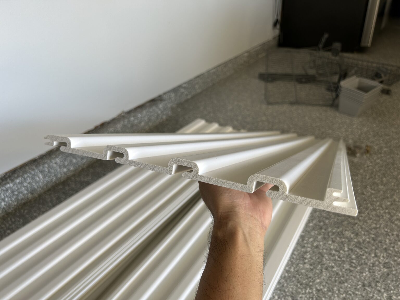 Installing a PVC Slat Wall System from Garamer Garage Solutions - The ...