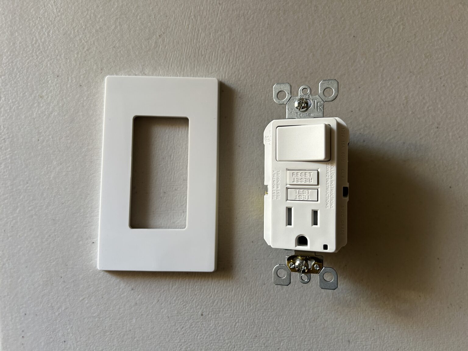 Replacing a Light Switch with an Outlet/Switch Combo - The Track Ahead