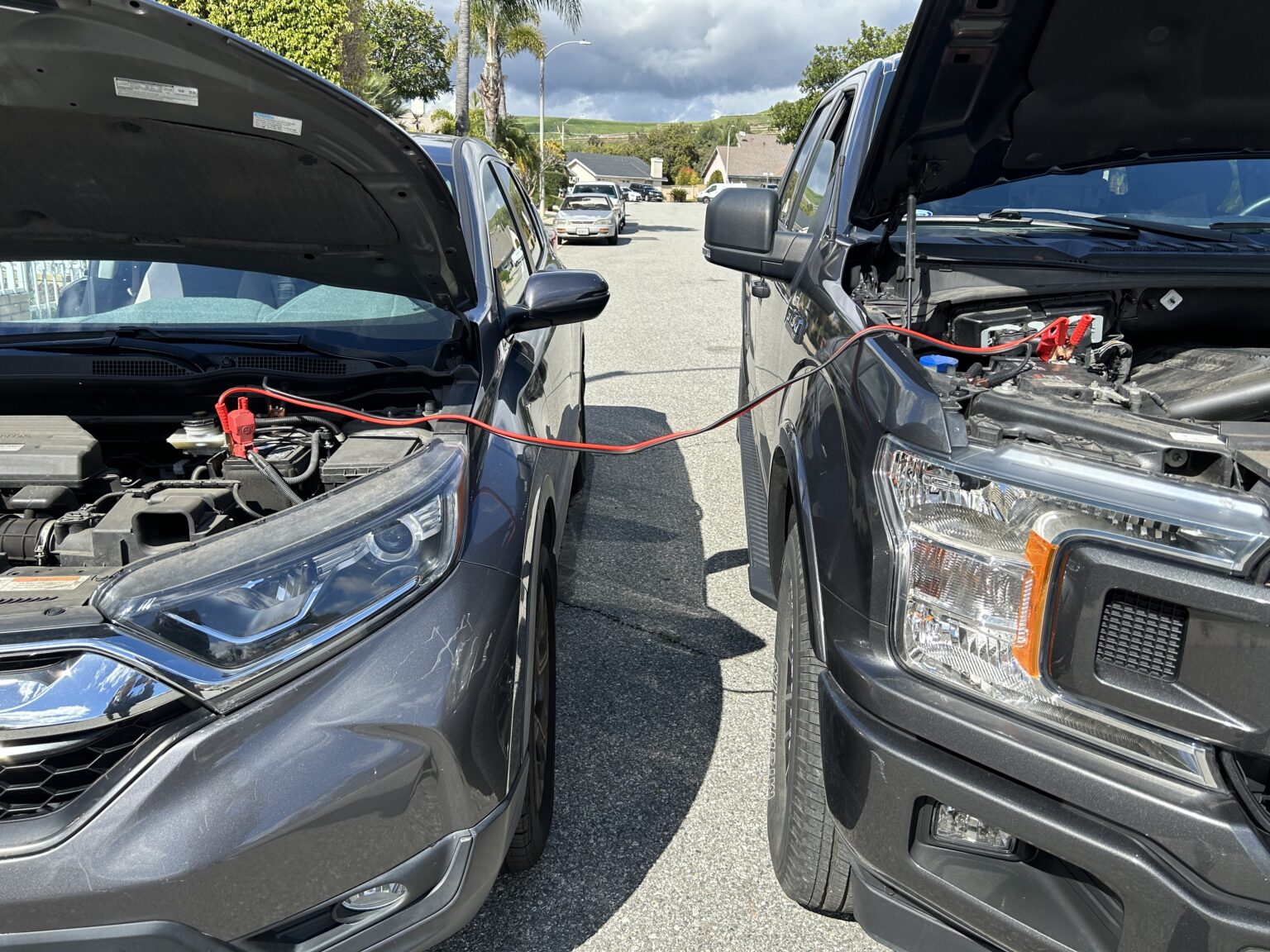 How to Jump Start A Car with Jumper Cables Step-By-Step - The Track Ahead