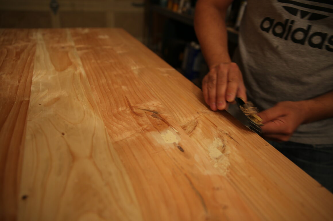 How to Protect a Wooden Workbench Top - The Track Ahead