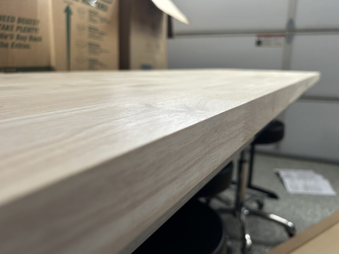 How to Protect a Wooden Workbench Top - The Track Ahead