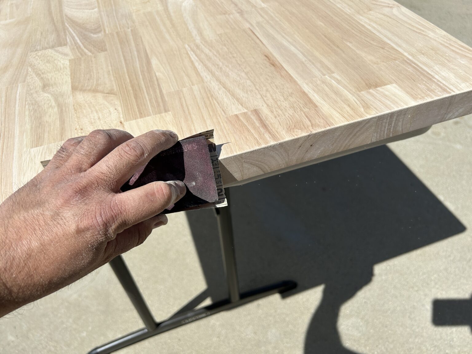 How to Protect a Wooden Workbench Top - The Track Ahead