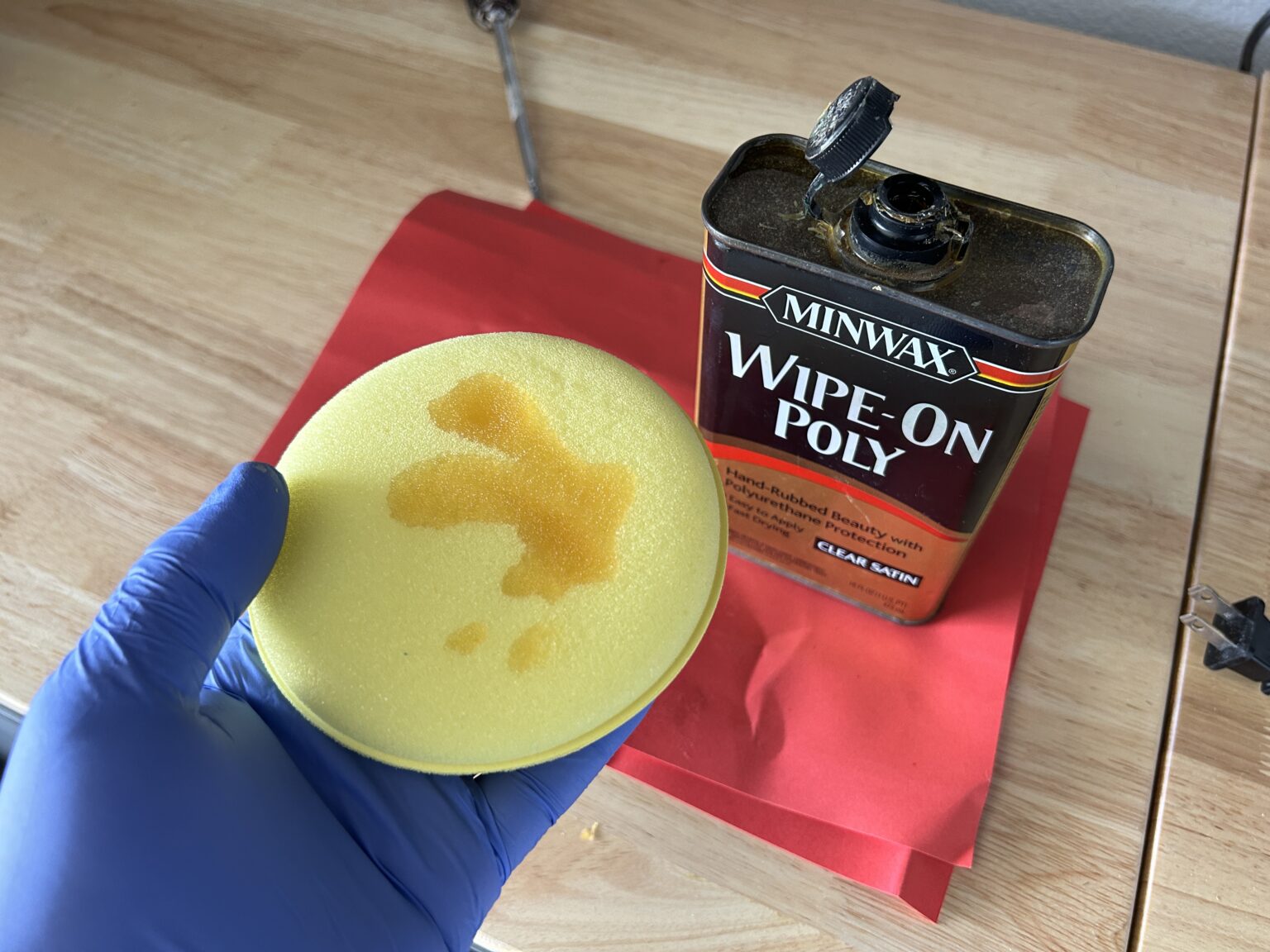 How to Protect a Wooden Workbench Top - The Track Ahead